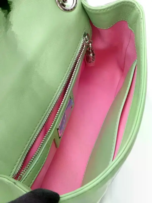 BVLGARI 2010s Serpenti Cabochon Shoulder Bag