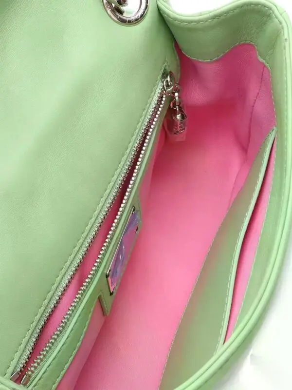 BVLGARI Serpenti Cabochon Shoulder Bag - Green
