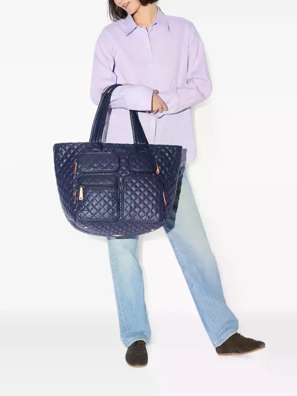 Mz Wallace Large Metro Quilted Tote Bag