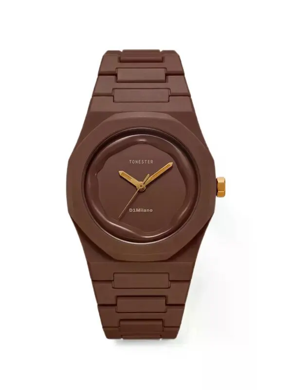 D1 MILANO Xtonester Cursed Milano 40.5mm Watch - Brown