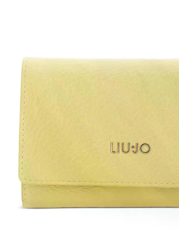Liu Jo Pebbled-effect Trifold Wallet