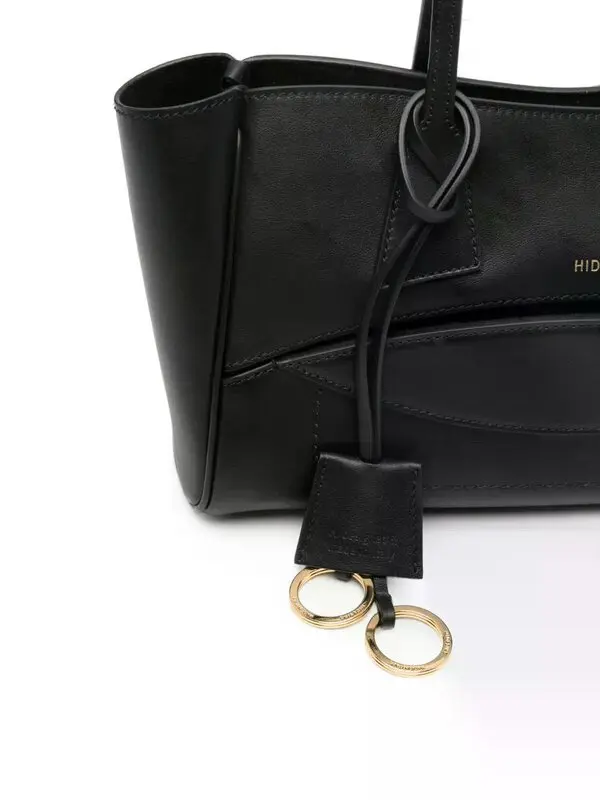 HIDESINS Logo-print Leather Shoulder Bag
