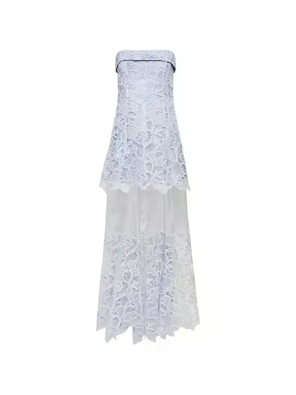 Simkhai Rennis" Lace-trimmed Maxi Dress