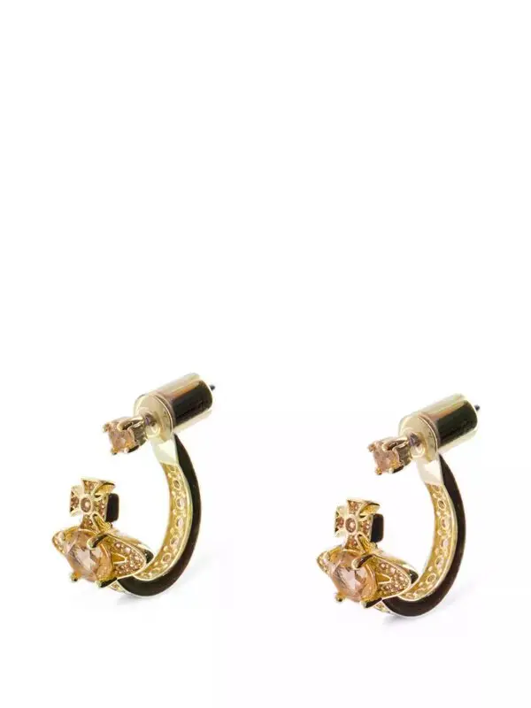 VIVIENNE WESTWOOD Maitena Orb-motif Hoop Earrings