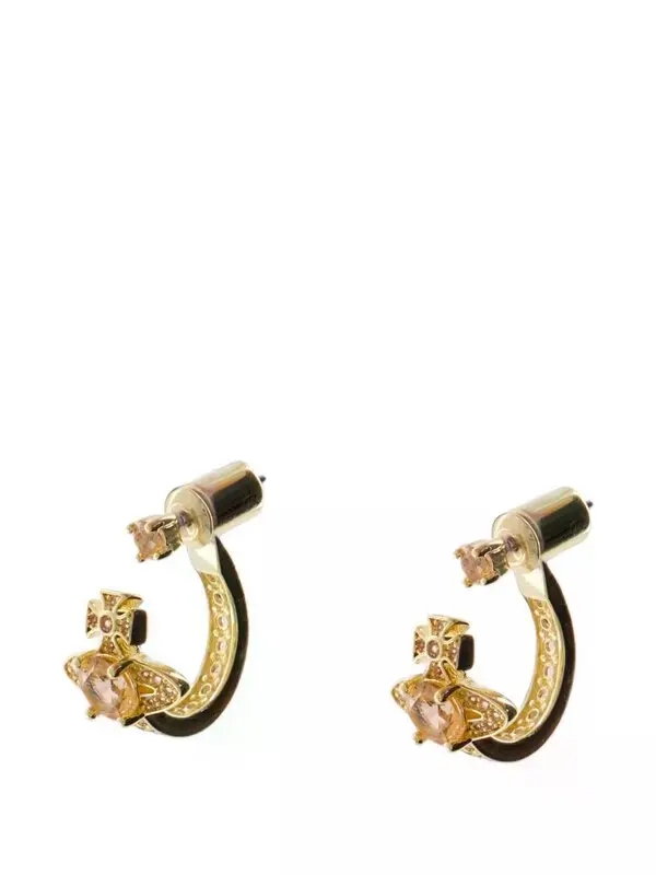 VIVIENNE WESTWOOD Maitena Orb-motif Hoop Earrings - Gold