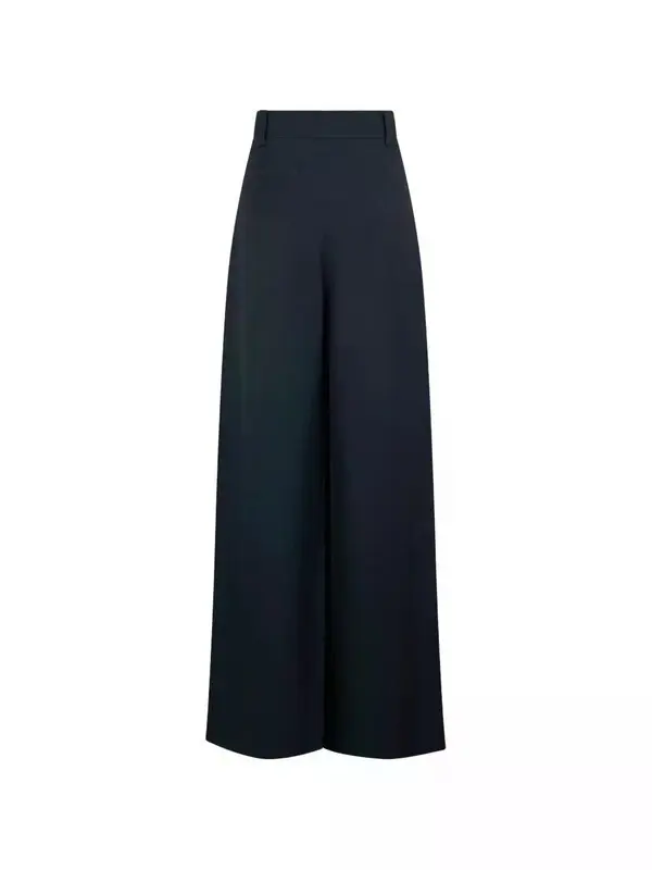 MOORER Pleated Wide-leg Trousers
