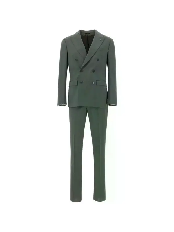 MANUEL RITZ Double-breasted Peak-lapel Suit