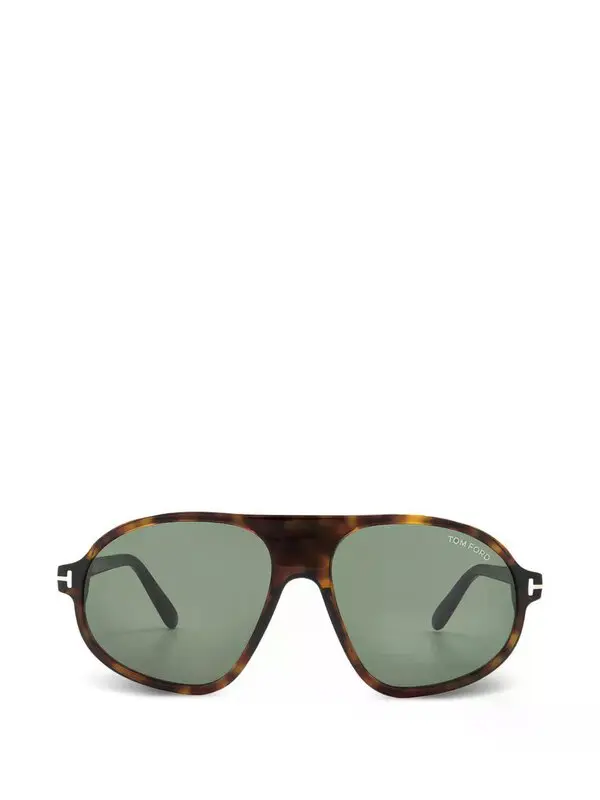 TOM FORD Pilot-frame Sunglasses - Brown