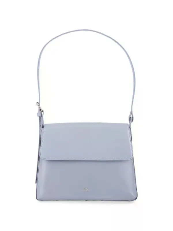 A.p.c. Virginie Logo-print Leather Tote Bag