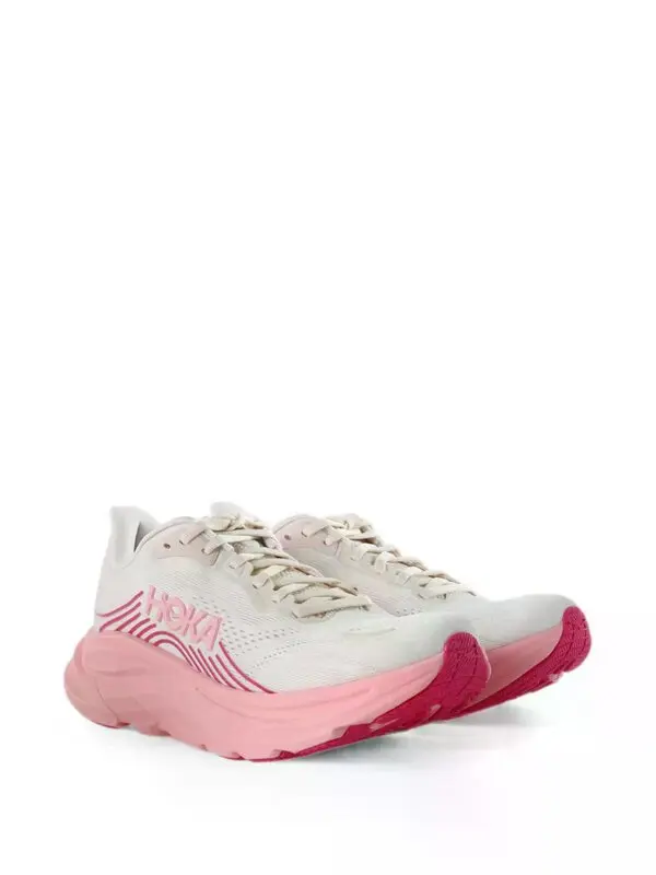 HOKA® Clifton 11 Logo-print Chunky-sole Sneakers - White