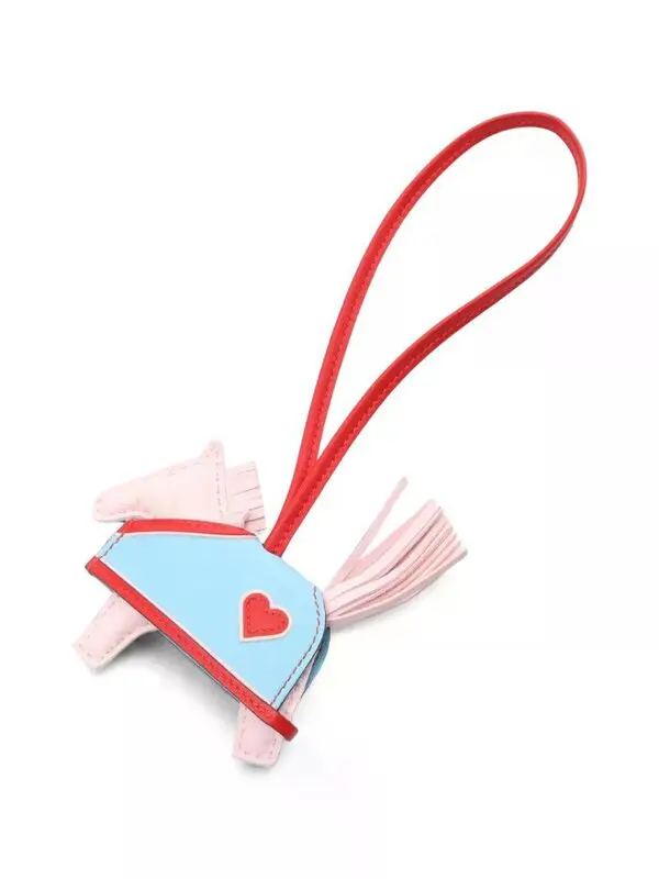 Hermès Rodeo Cœur Bag Charm - Blue