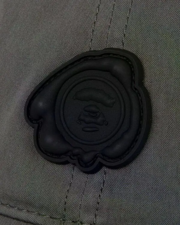 AAPE BY *A BATHING APE Moonface Logo-patch Cap