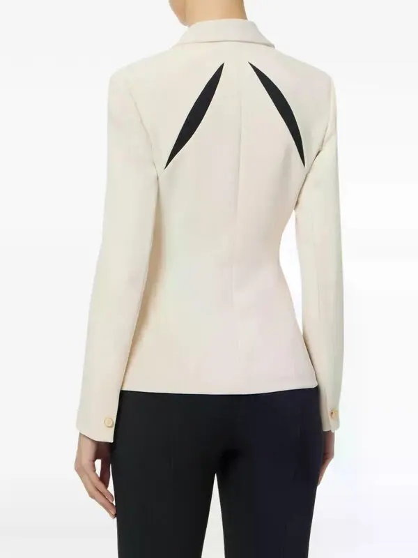 Elisabetta Franchi Cut-out Single.breasted Blazer