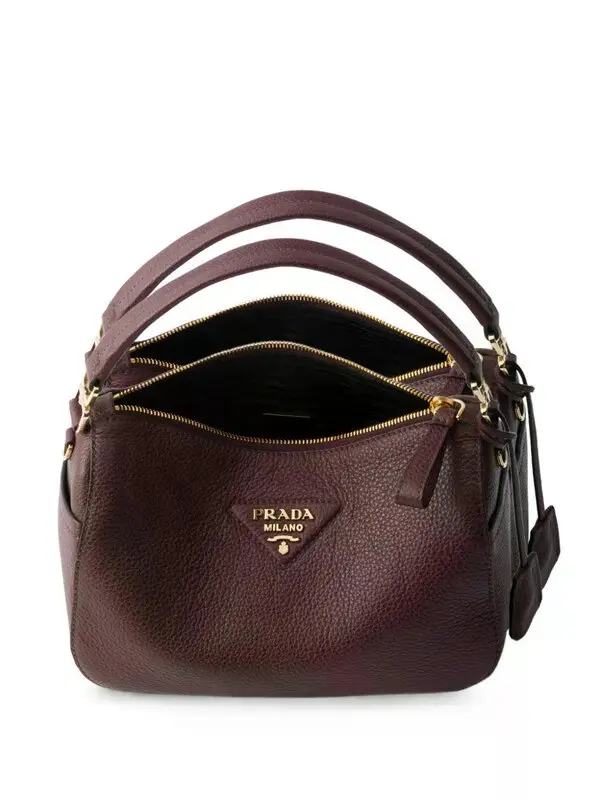 Prada Small Leather Bag - Red