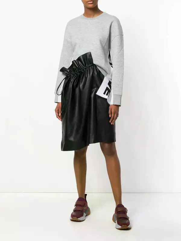 Stella McCartney Ruched Flared Skirt