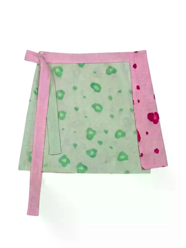 ORSINA Animal-print Wrap Pareo - Pink