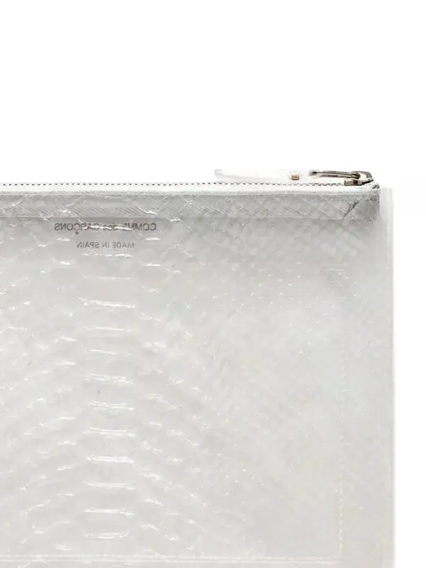 Comme Des Garçons Snakeskin-effect Wallet