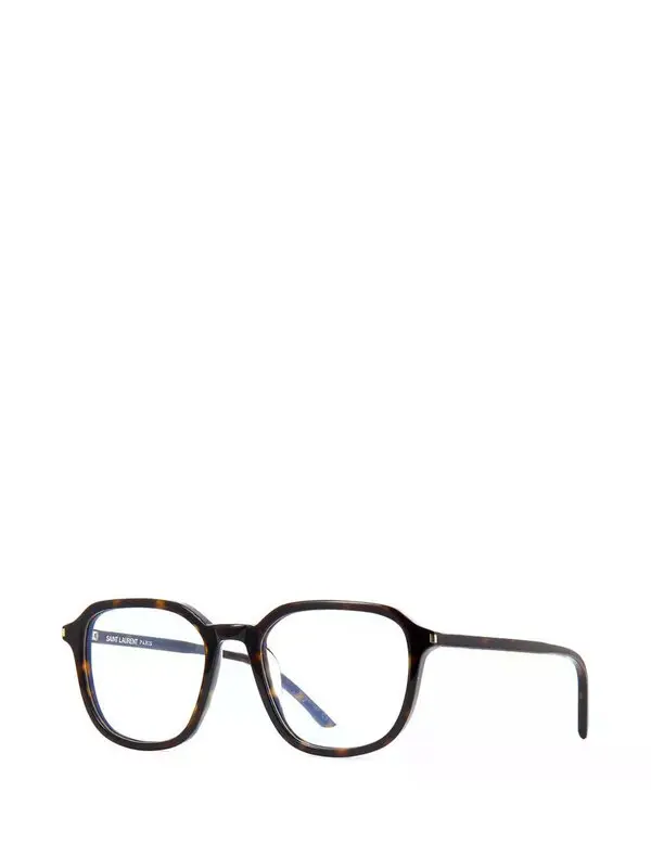 Saint Laurent Geometric Frame Glasses