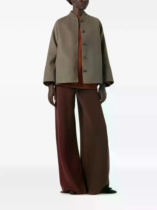 Loro Piana Siena Wide-leg Knit Track Pants - Red