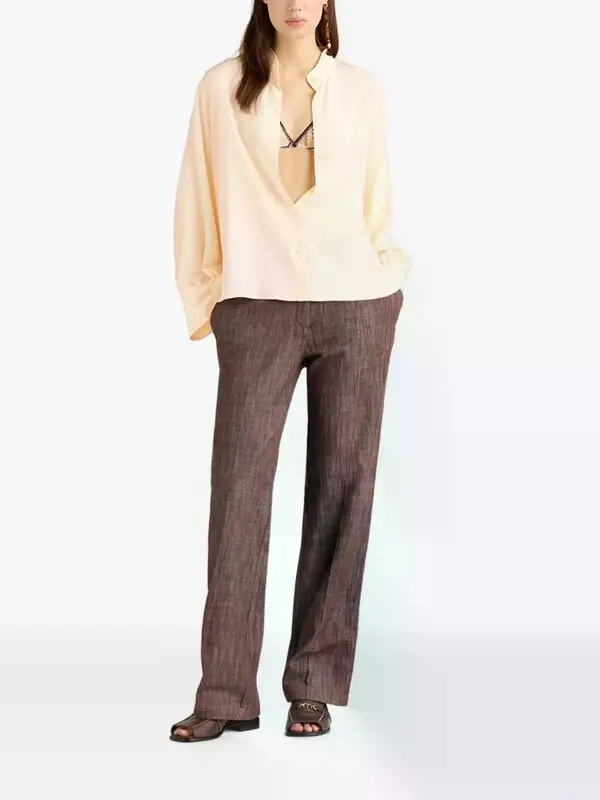 Momoni Gathered Sleeve Shirt