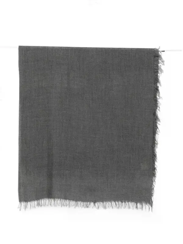 Faliero Sarti Giudy Gradient Frayed Scarf - Grey