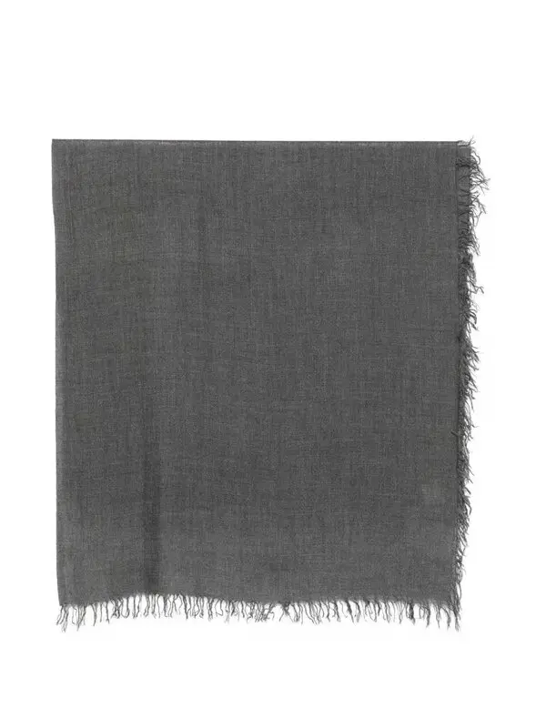 Faliero Sarti Giudy Gradient Frayed Scarf - Grey