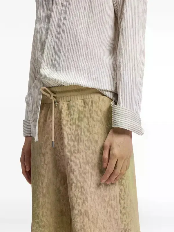 Hugo Crinkle-effect Drawstring Track Shorts