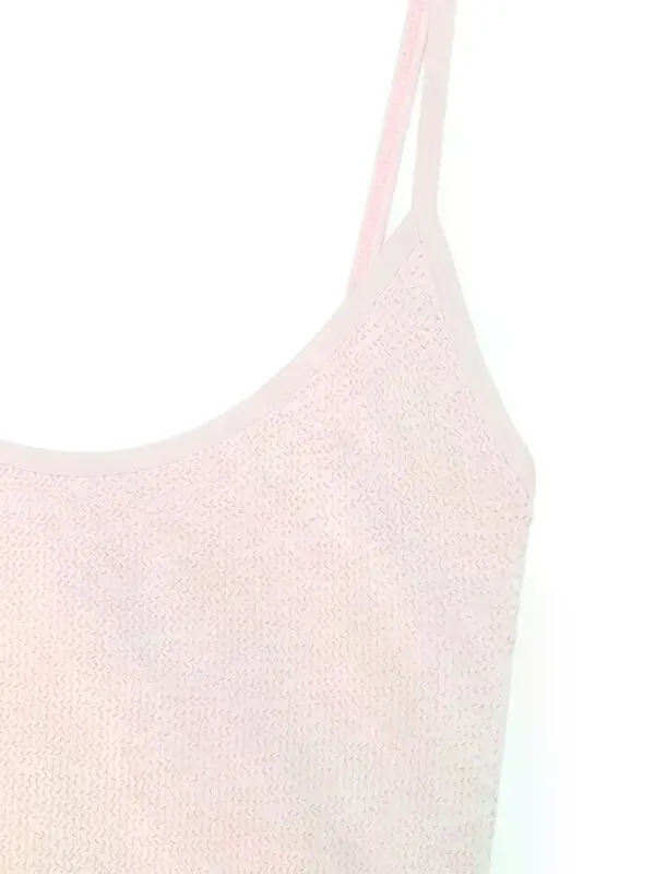 Hunza G Pamela Crinkle-effect Swimsuit - Pink