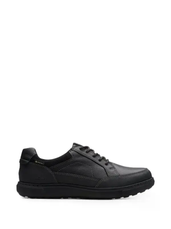 Clarks Mapstone Lo Gore-tex Leather Sneakers - Black