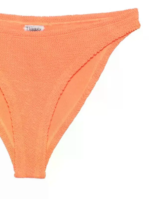 Hunza G Xandra Crinkle-effect Bikini - Orange