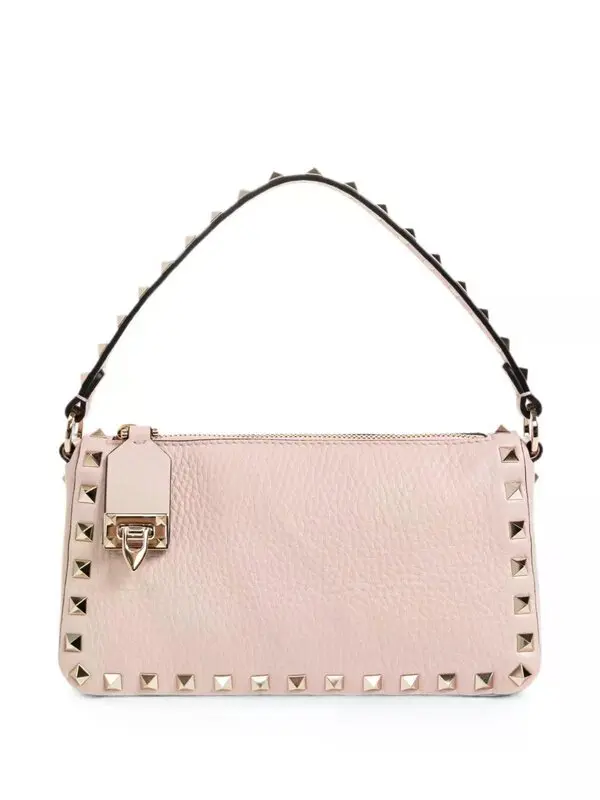 Valentino Garavani Rockstud Leather Tote Bag - Pink