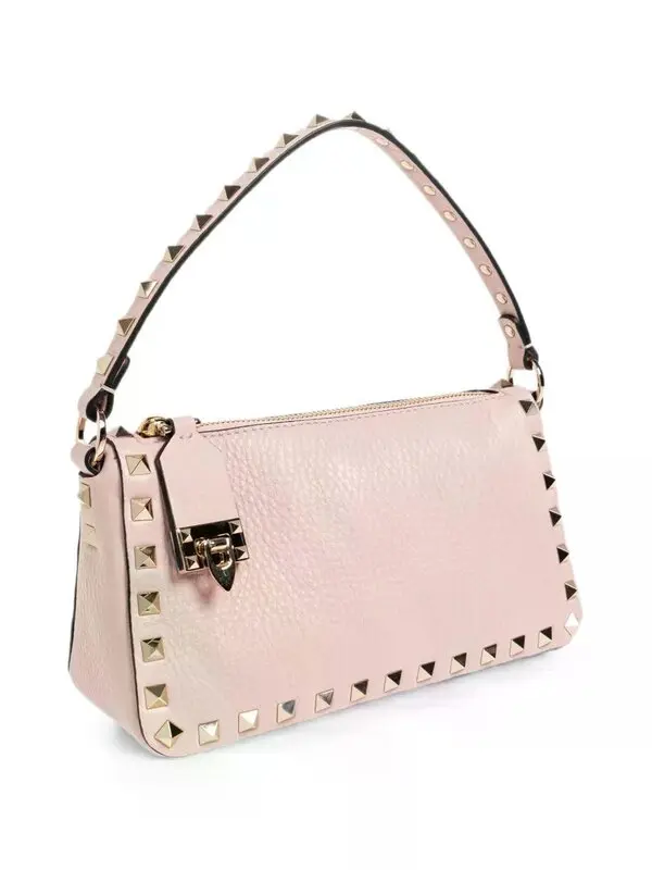 Valentino Garavani Rockstud Leather Tote Bag - Pink