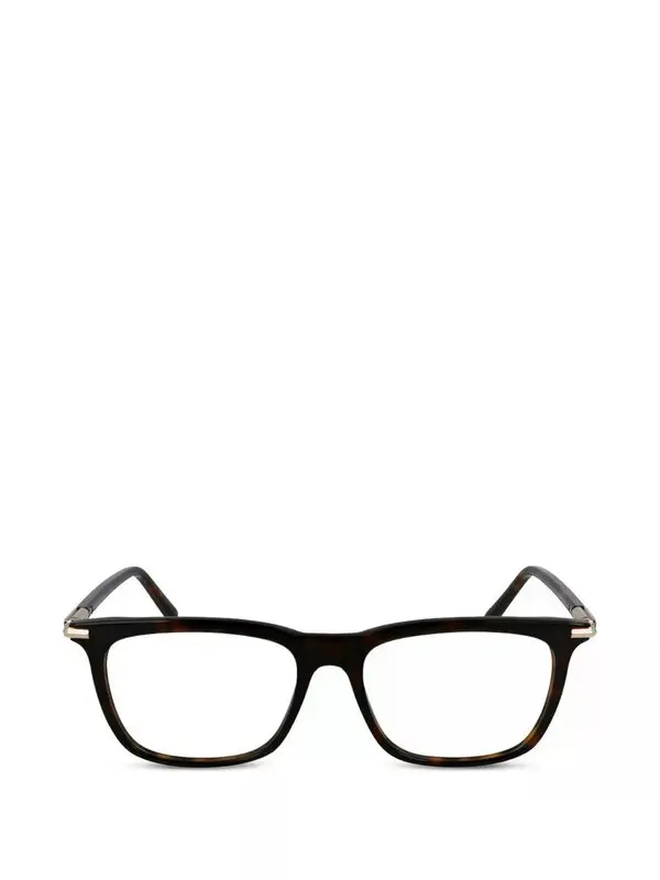 FERRAGAMO Square Frame Eyeglasses - Brown