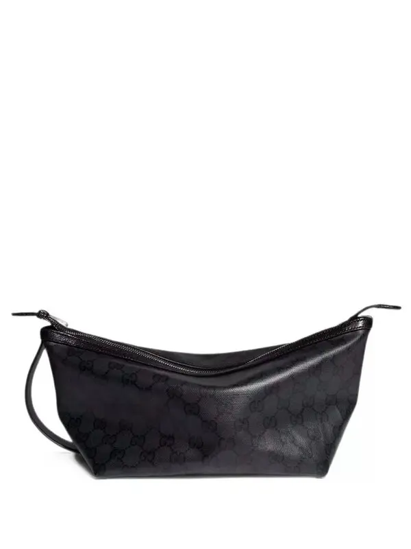 Gucci Gg Supreme Toiletry Case - Black