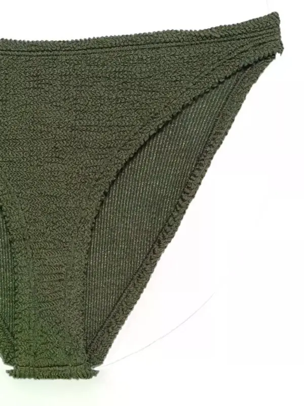 Hunza G Julia Metallic Crinkle Bikini