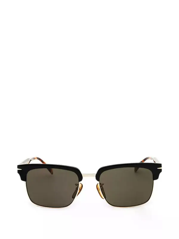 DB EYEWEAR BY DAVID BECKHAM Browline-frame Sunglasses - Black