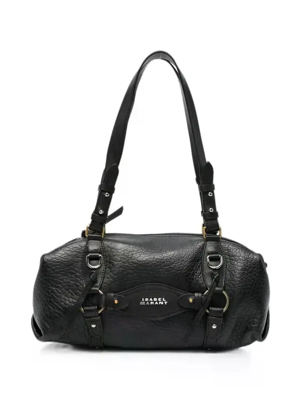 Isabel Marant Étoile Mini Tilpa Bubble-leather Shoulder Bag - Black
