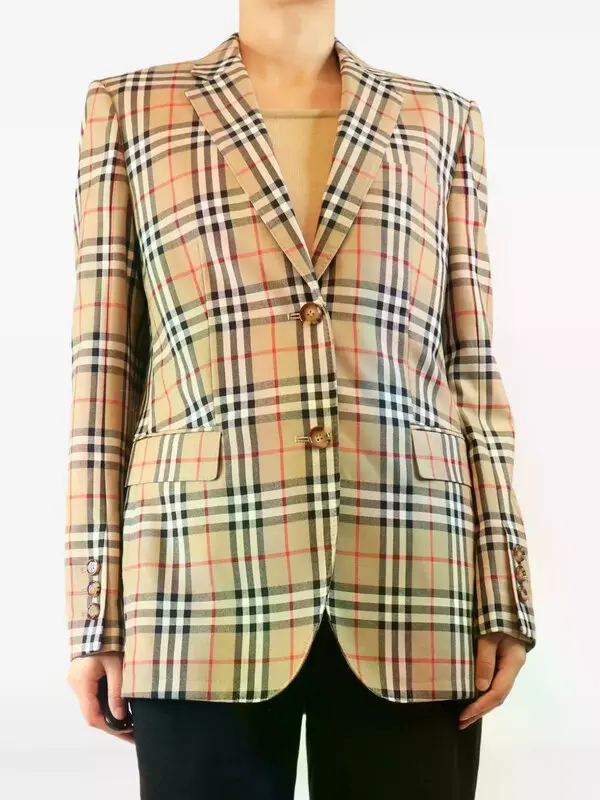 Burberry Wool Single-breasted Blazer