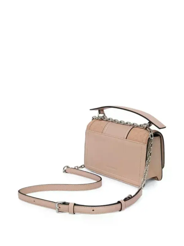 Karl Lagerfeld Suede Leather Shoulder Bag