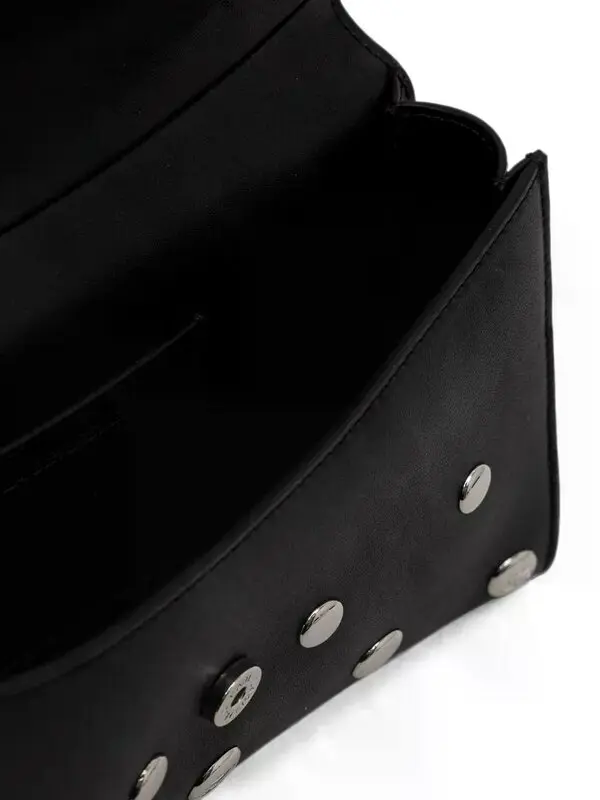 Karl Lagerfeld Stud-embellished Logo Crossbody Bag