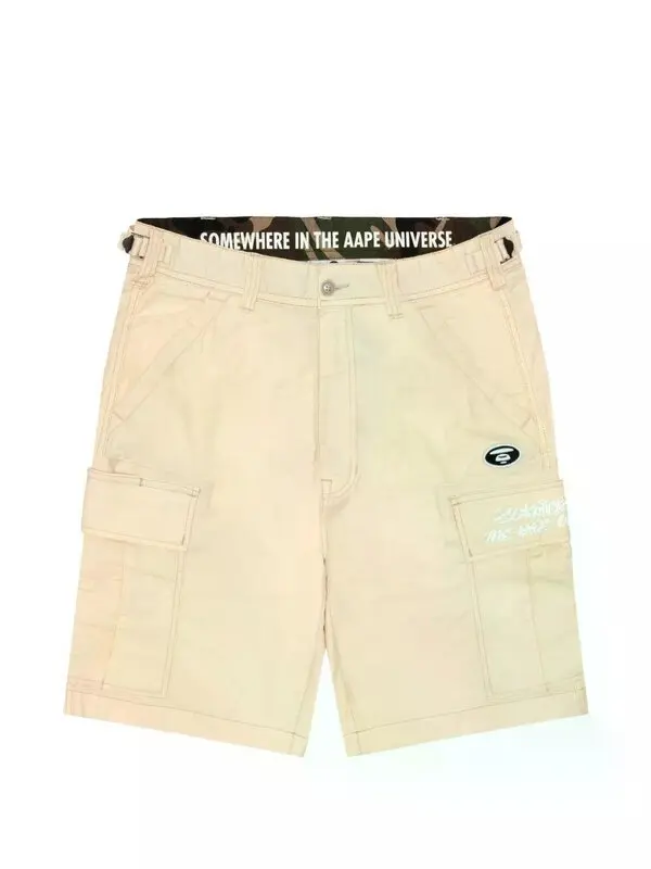 AAPE BY *A BATHING APE Moonface Cargo Shorts