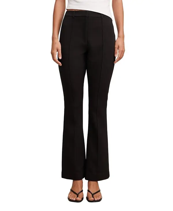 EVER NEW Melanie Pintuck Flared Leg Pants