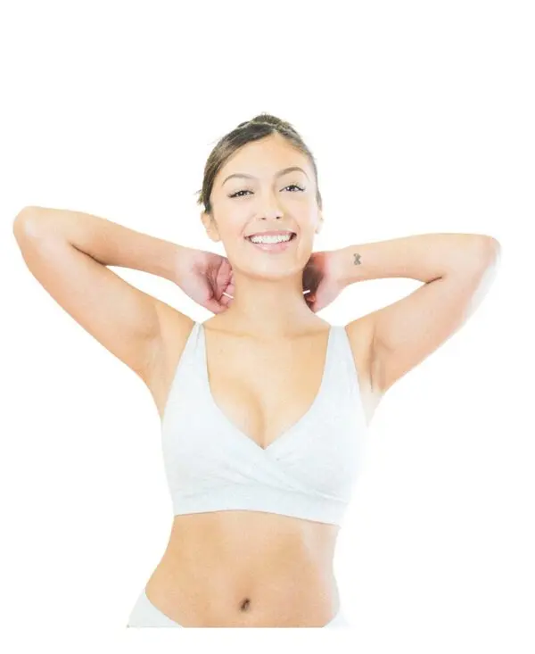 BRABAR Cotton Stretch Rib U-back Bralette Sports Bra