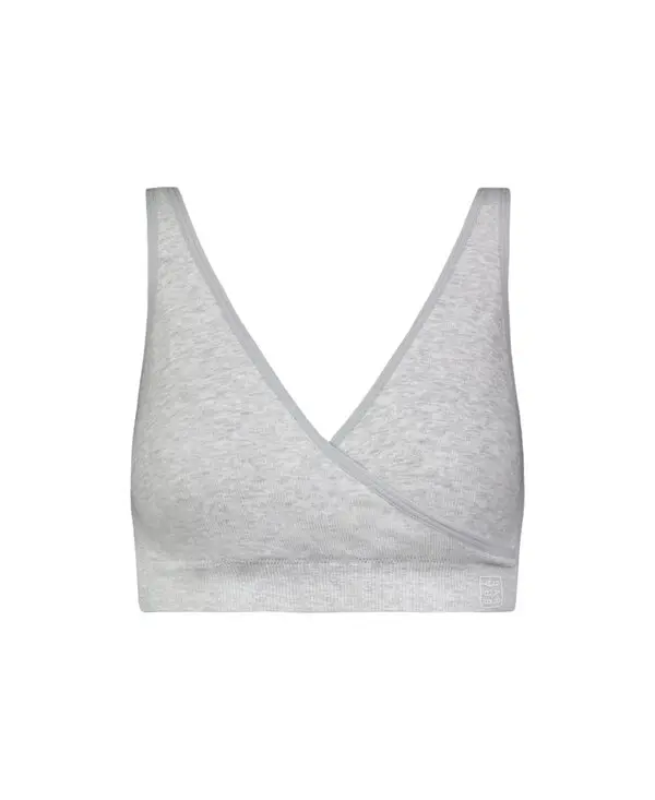 BRABAR Cotton Stretch Rib U-back Bralette Sports Bra