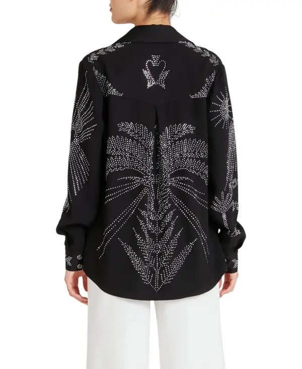 TEMPERLEY LONDON Embellished Shirt Jacket