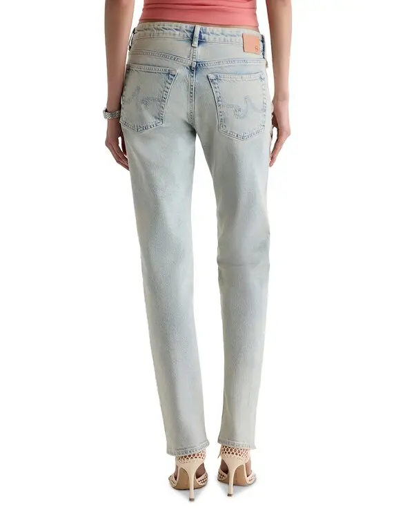 Ag Sandra Low Rise Straight Jeans
