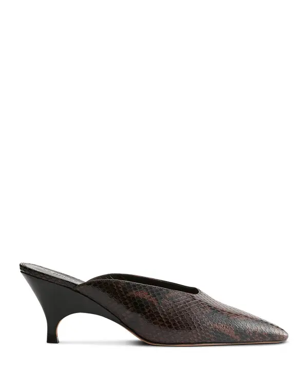 Le Monde Beryl Petra Mules - Chocolate