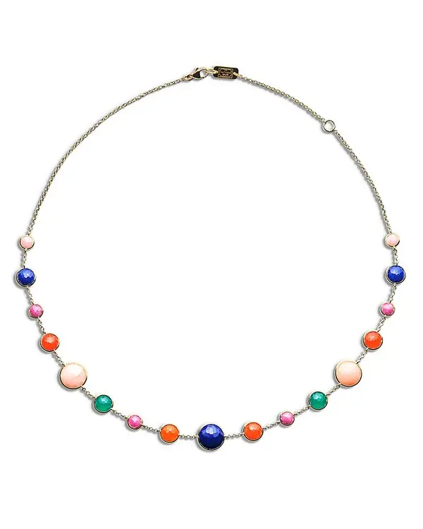 Ippolita 18k Yellow Multi Stone Necklace, 36 - Gold