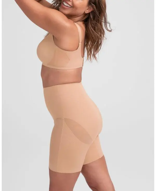 HONEYLOVE Superpower Mid-waist Short - Sand