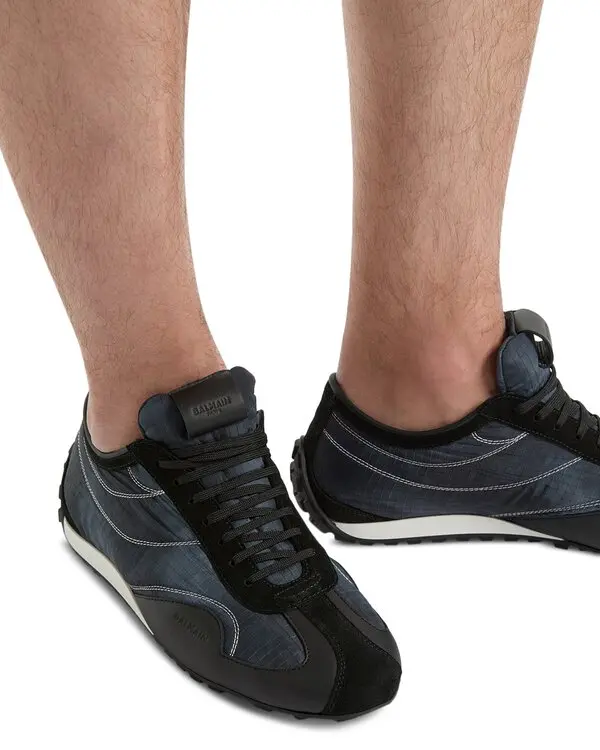 Balmain Racing Low Top Sneakers